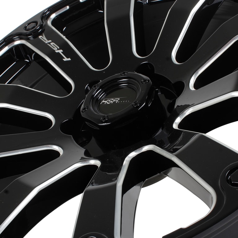 HSR Fortius PP02 R20 (Gloss Black) - HSR Wheel