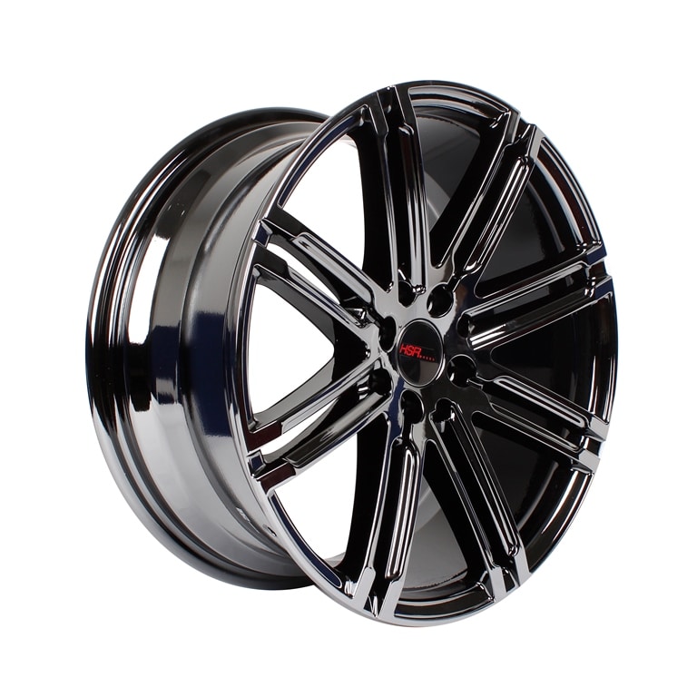 HSR Pantheon 80623 R17 (Black Chrome) - HSR Wheel