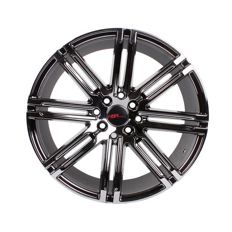 HSR Pantheon 80623 R17 (Black Chrome) - HSR Wheel