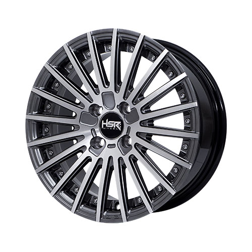 Velg Mobi Baleno, Brio, Calya, City l HSR TANDAM R15 HBMF - HSR Wheel