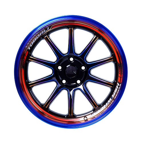 Velg Mobil HRV,BRV, Civic HSR TOBOALI R17 RAINBOW - HSR Wheel