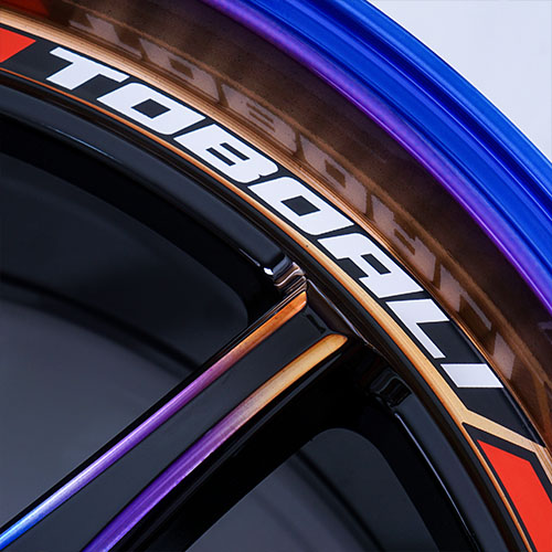 Velg Mobil HRV,BRV, Civic HSR TOBOALI R17 RAINBOW - HSR Wheel