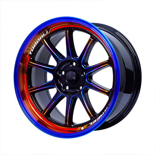 Velg Mobil HRV,BRV, Civic HSR TOBOALI R17 RAINBOW - HSR Wheel