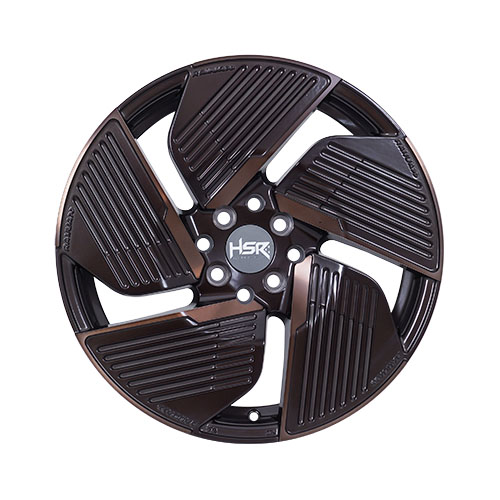 Velg Mobi Panther l HSR RAIJUA R17 GLOSSY GUN METAL CBS - HSR Wheel