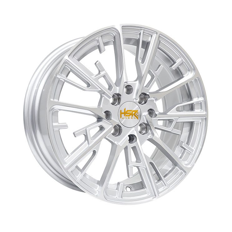 Velg Mobil Brio, Avanza, Agya HSR BANUA R15 SILVER DMF - HSR Wheel