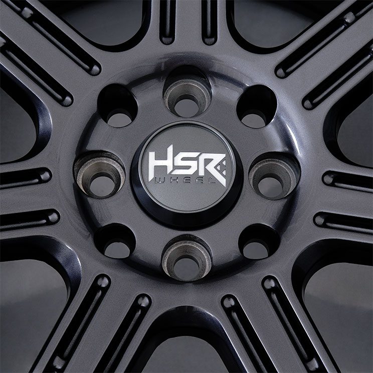Velg Mobil Brio, Avanza HSR SIAK R16 GLOSSY GUN METAL - HSR Wheel