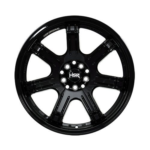 Velg Mobil Civic, Cortez HSR SIAK R18 RADIAT BLACK - HSR Wheel