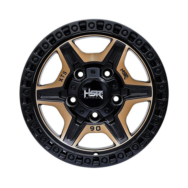 Velg mobil CJ7, Escudo, Jimny, Taft HSR XTS06 R15 SB/BCFA - HSR Wheel
