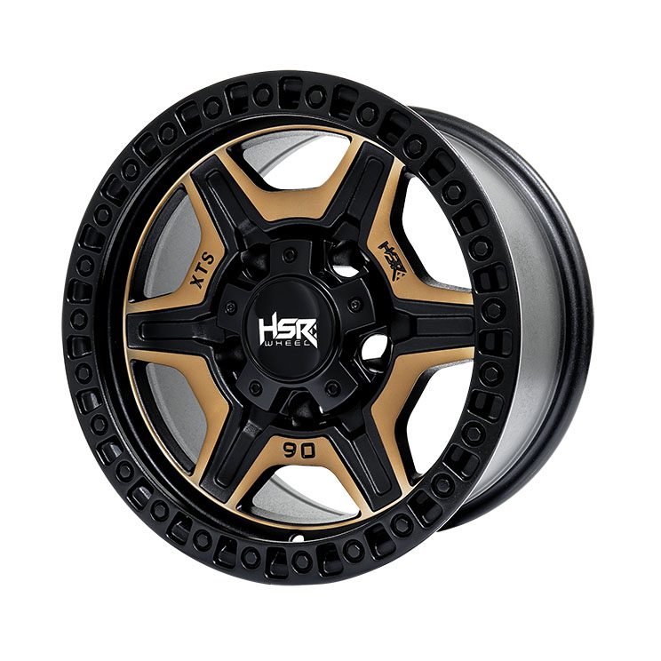 Velg mobil CJ7, Escudo, Jimny, Taft HSR XTS06 R15 SB/BCFA - HSR Wheel