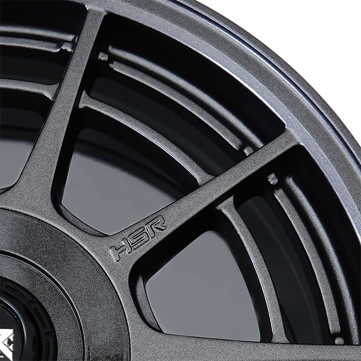 Velg Mobil Agya, Brio HSR BOAFEO R16 GUNMETAL - HSR Wheel