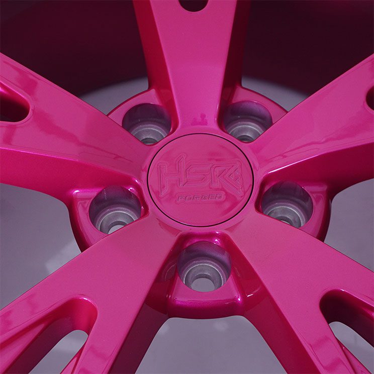 VELG MOBIL ALPHARD HSR IDN SAM R19 ROSE RED - HSR Wheel