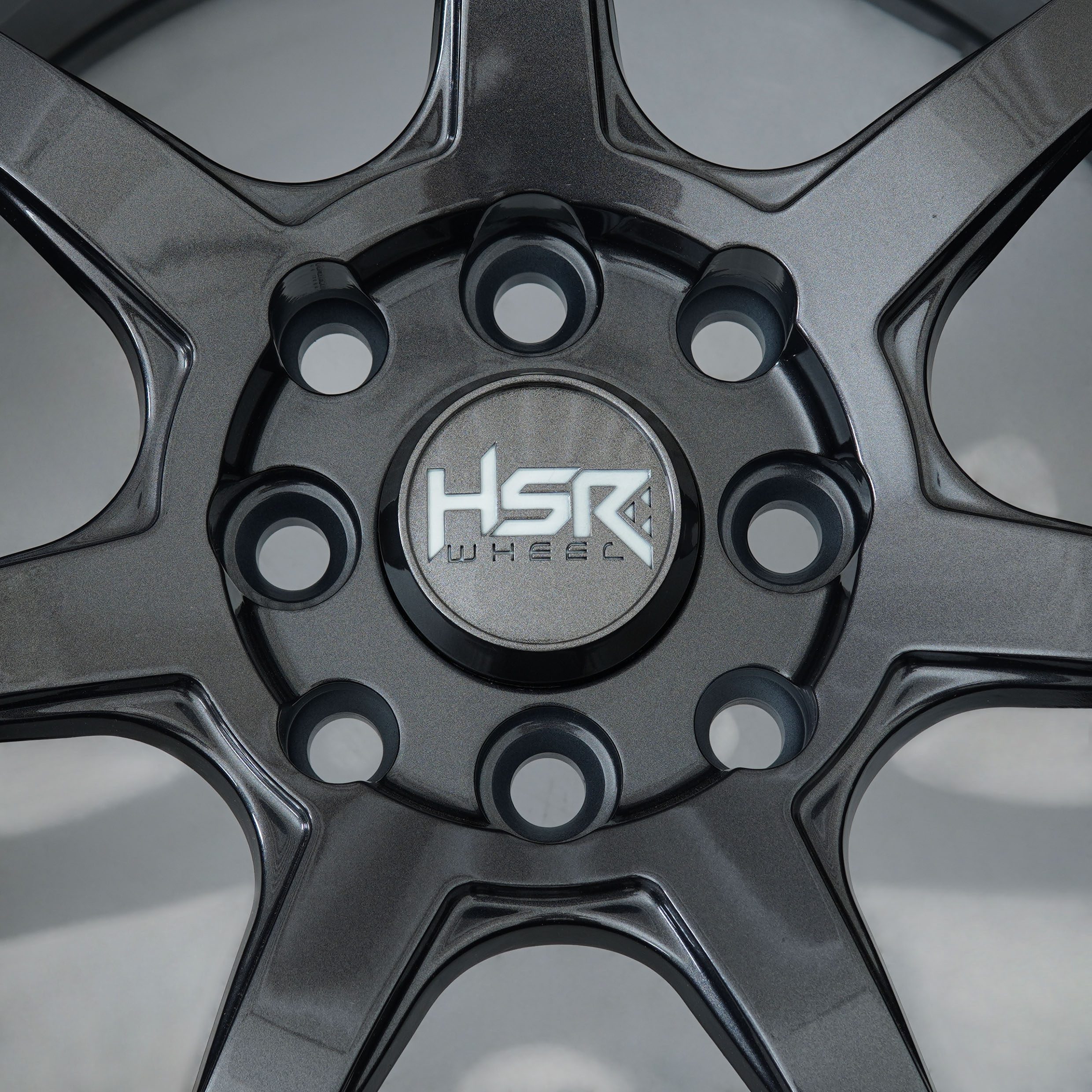 Velg Mobil Calya, City - HSR YALIMO R15 IRIIDIUM GREY - HSR Wheel