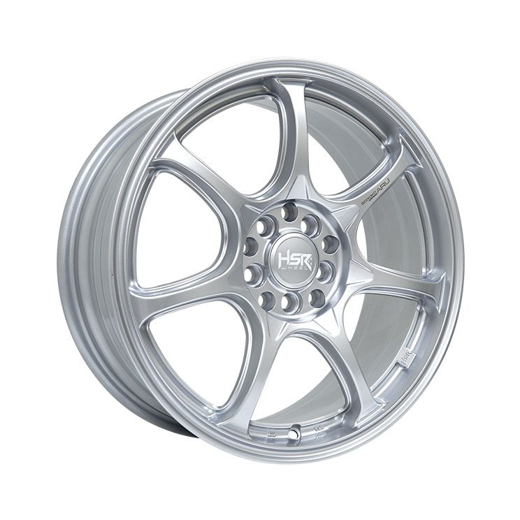 Velg Mobil Innova, Juke HSR ARU TC10 R17 SPARKLING SILVER - HSR Wheel