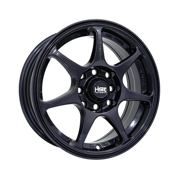 Velg Mobil HSR SEBUNSUTA BOROKO03 R14 IRIDUM GREY - HSR Wheel