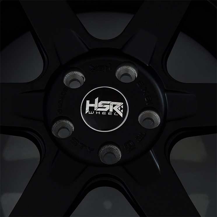 Velg Mobil Xpander HSR STY J R18 MIDNIGHT BLACK - HSR Wheel